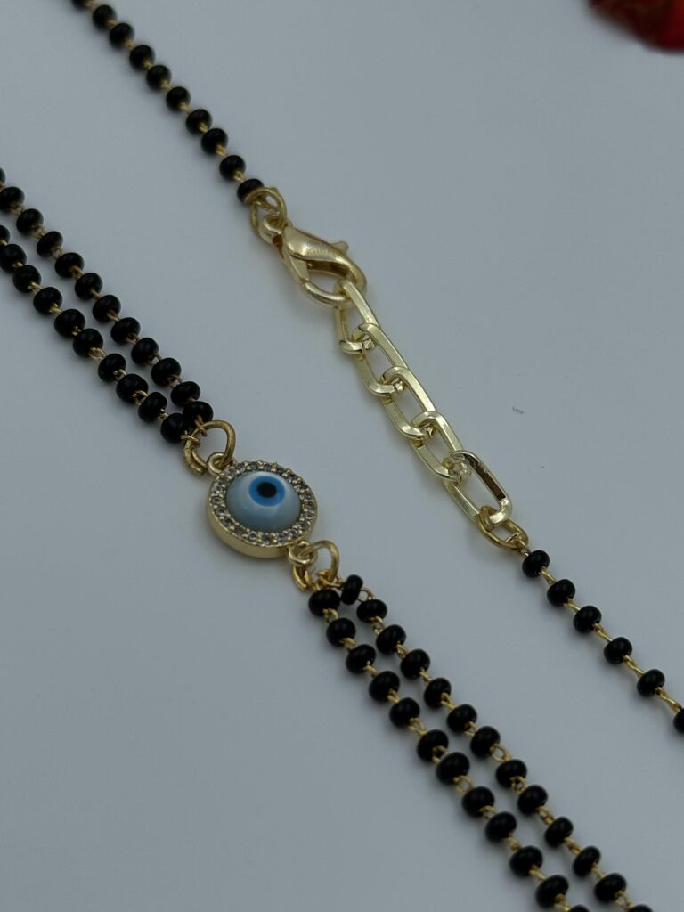 Subtle Charisma Mangalsutra Bracelet | Evil Eye | Rakhiwale - Rakhiwale